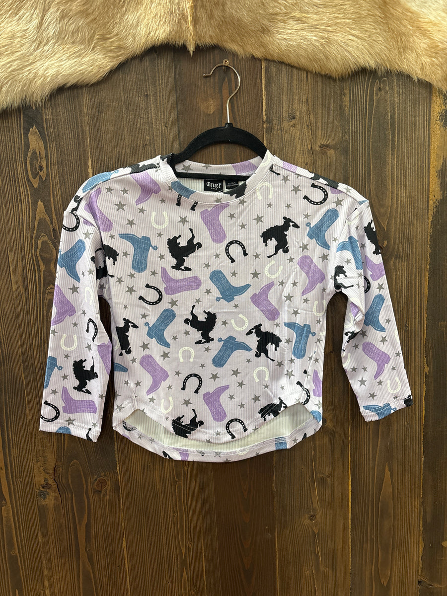 Girls Cinch Rodeo Long Sleeve – Rustic Soul