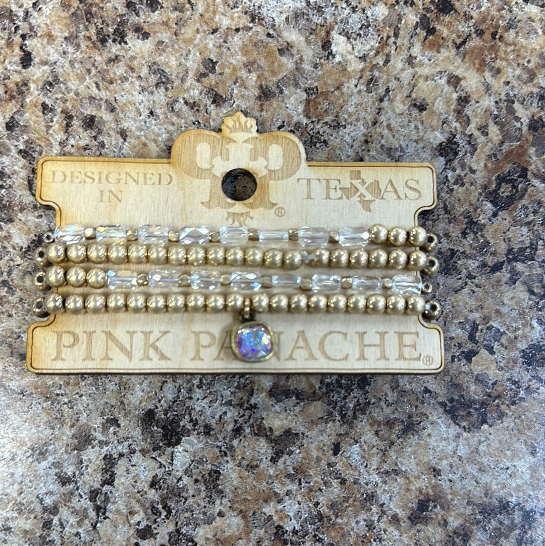 Pink Panache Gold Bracelet Sets – Rustic Soul