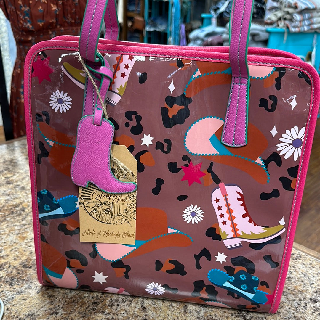 Catchfly Jelly Tote w/ Vintage Hats & Boots. – Rustic Soul