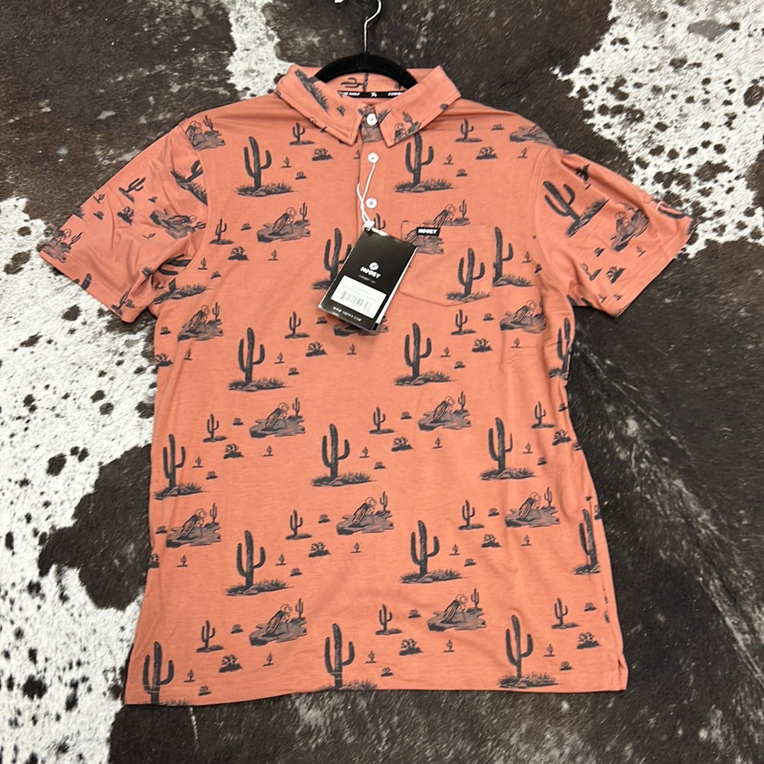 Hot-Shot Rust Hooey Polo – Rustic Soul