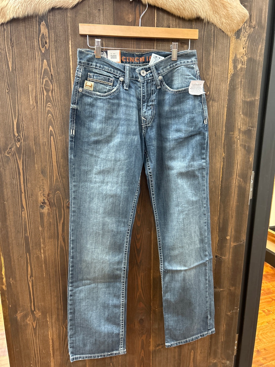 Cinch Men’s Ian Slim Jean – Rustic Soul