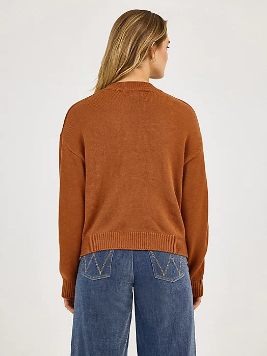 Wrangler Rust Western Rider Sweater – Rustic Soul