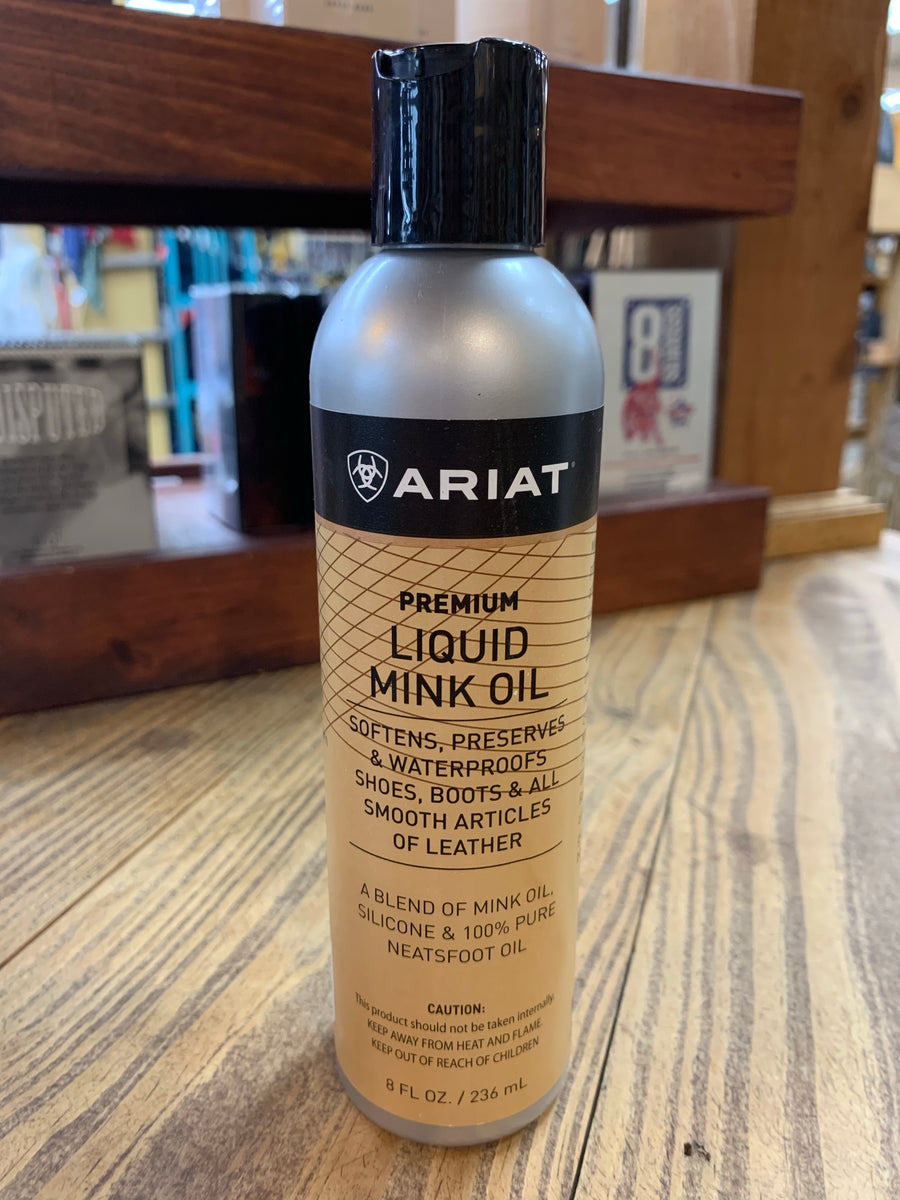 ARIAT LIQUID MINK OIL – Rustic Soul