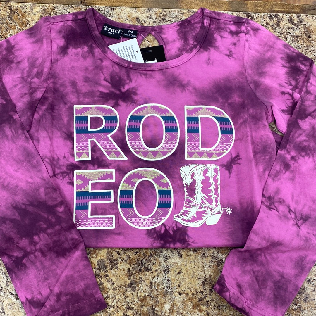 Girl’s Purple Rodeo Cinch Shirt – Rustic Soul
