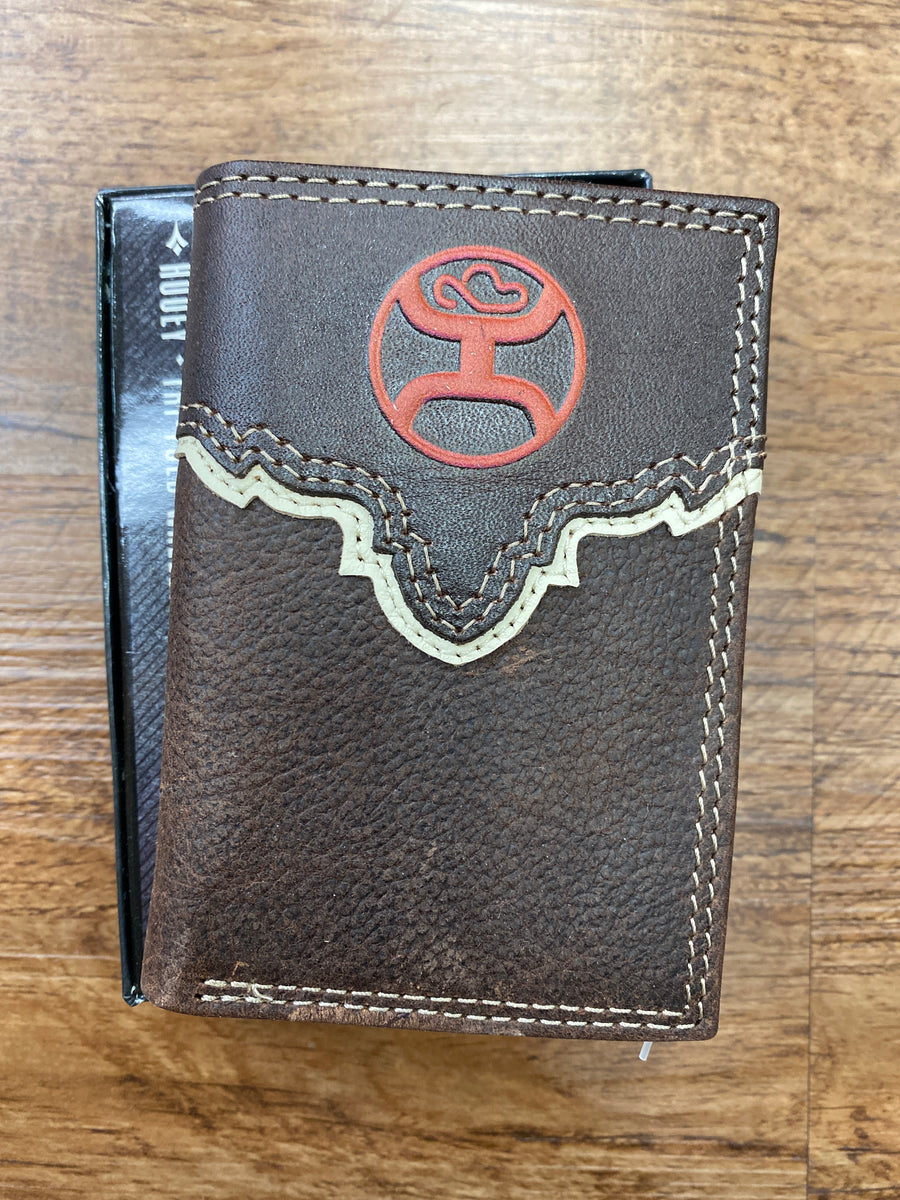 Hooey Tri Fold Brown Wallet – Rustic Soul
