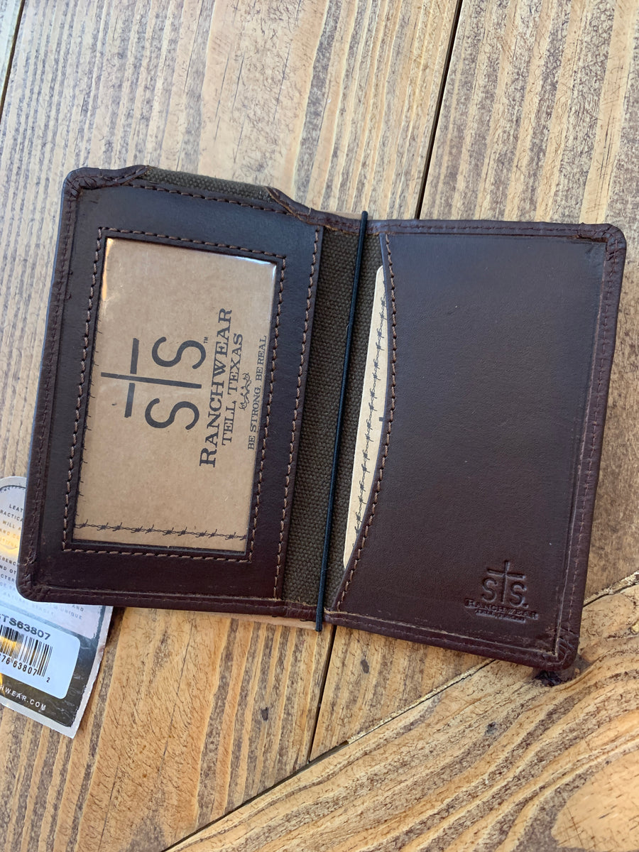 STS Canvas Money Clip Wallet – Rustic Soul