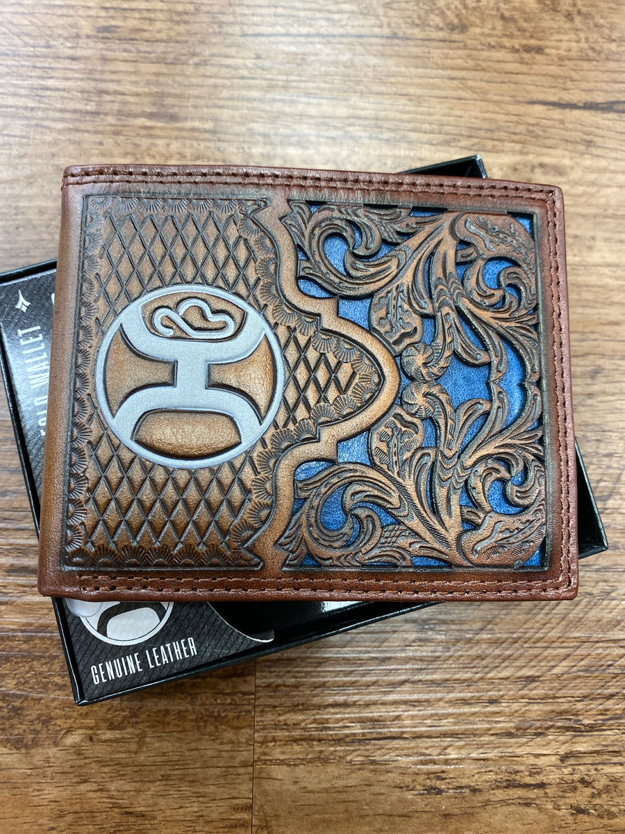 Hooey Blue Tooled BiFold Wallet – Rustic Soul